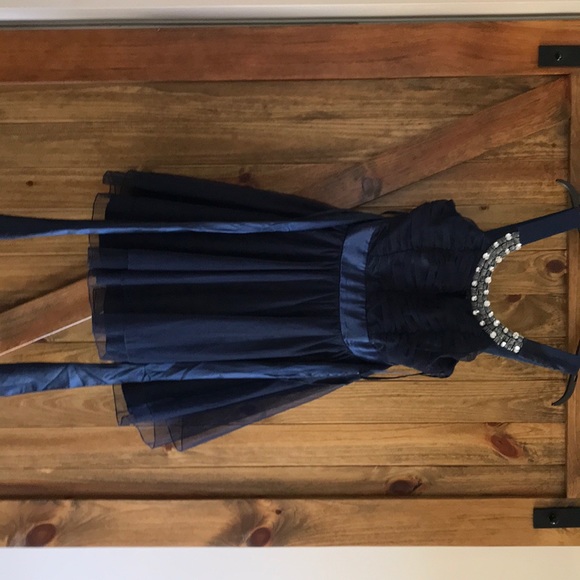 BONGO | Dresses | Used Navy Blue Prom Dress | Poshmark